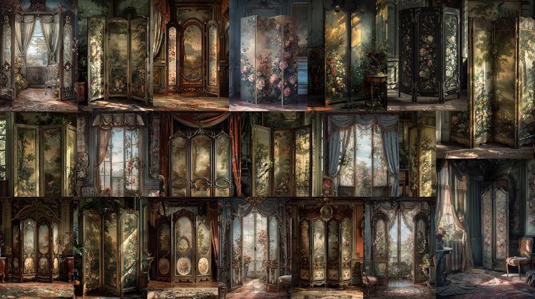 Dressing Screen & Room Scenes | Studio Masters