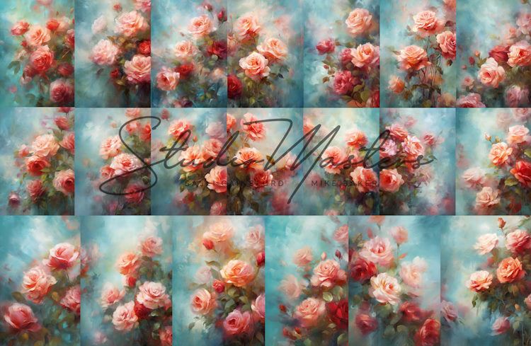 Soft Painted Roses | Studio Masters
